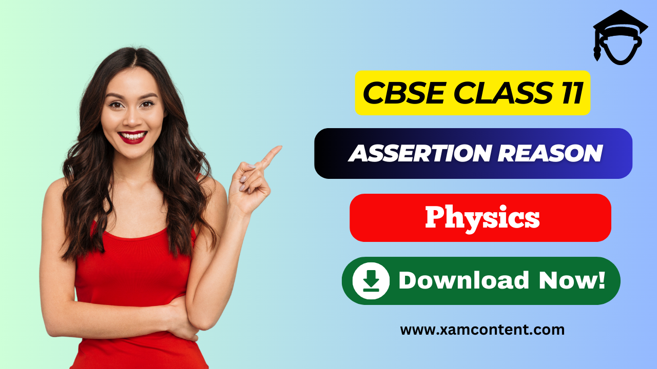 Motion In A Plane Class 11 Assertion Reason Questions Physics Chapter 3